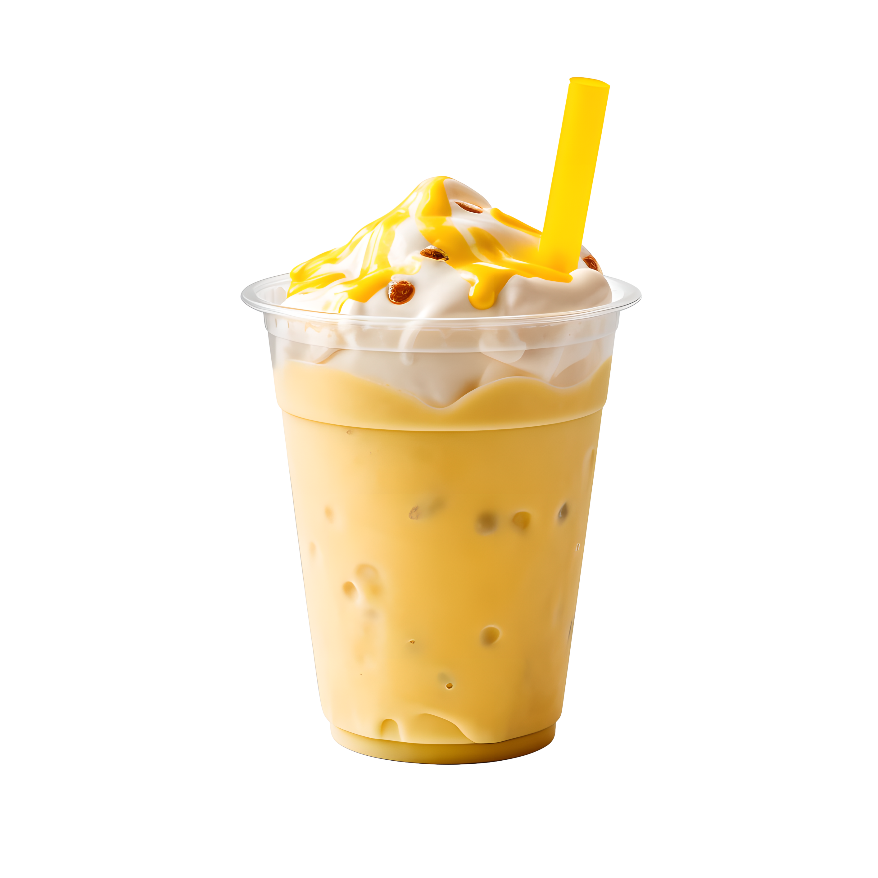 Mango Milkshake Illustration with Transparent Background | PNGCAT