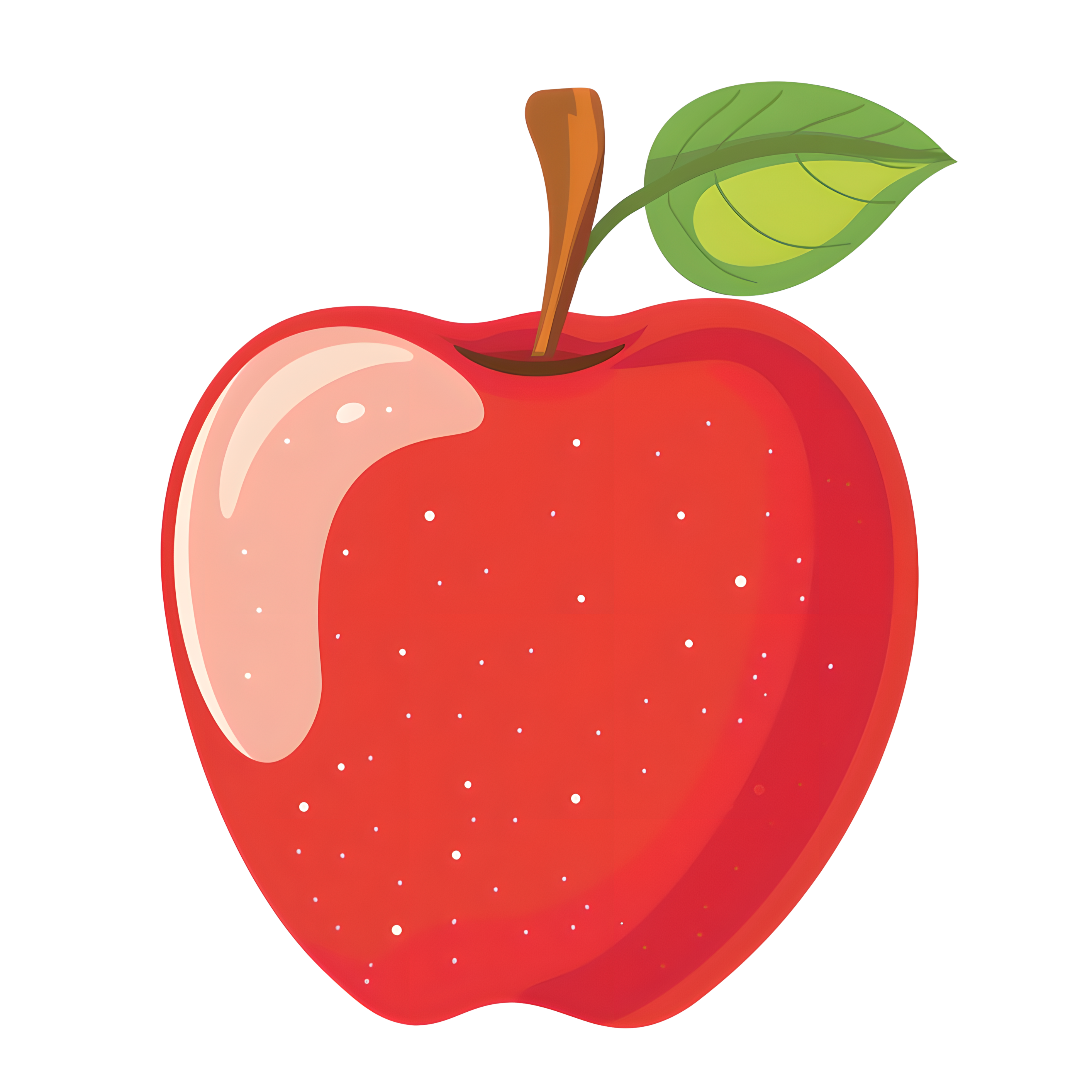 Red Apple Illustration Design Elements - Creative Graphics for Your ...